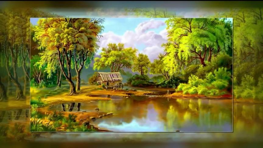 СКАЗОЧНЫЕ ПЕЙЗАЖИ. ЦИФРОВАЯ ЖИВОПИСЬ  ВИКТОРА ЦЫГАНОВА.