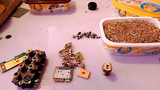 проверка позолоты на содержание золота