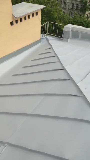 Полимерный металл (МАГИР). Ремонт металлической кровли 2