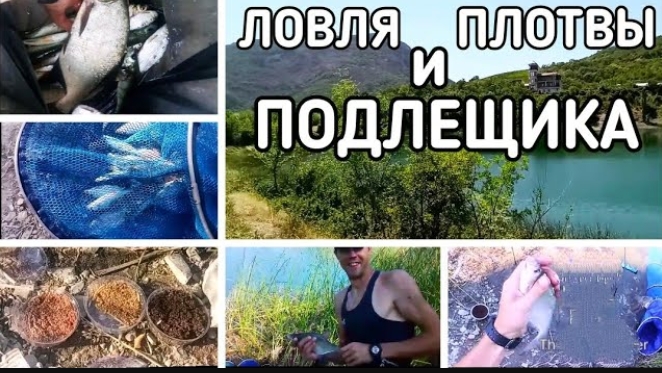 Ловля плотвы на фидер. Рыбалка на донку. Партенит.