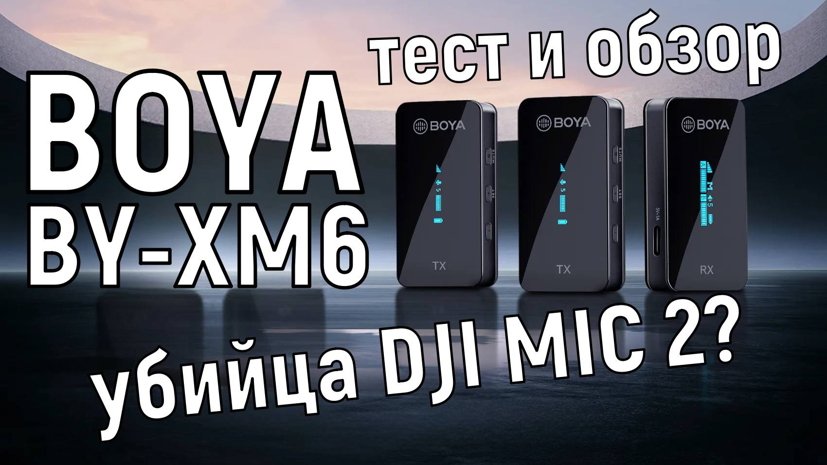 Обзор Boya BY-XM6 S2: недорогая микрофонная система