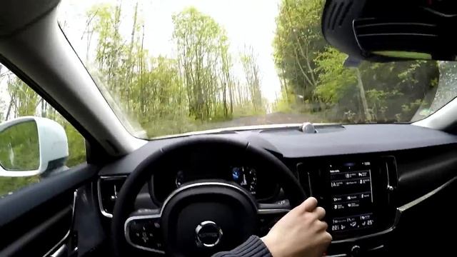 Volvo V90 Cross Country POV Test Drive in Offroad