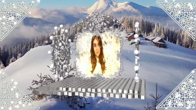 На  черных ресницах.