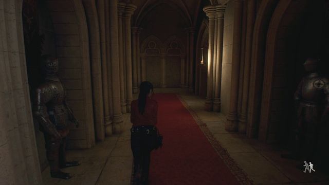 Resident Evil 4 Remake Приключение Клэр Редфилд Бальный Зал Голова Лева #15