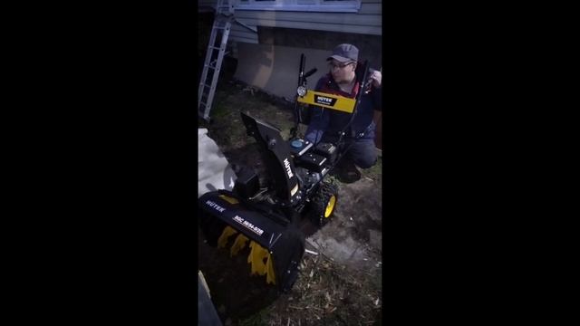 Первый запуск. Счастлив как ребёнок. Новая игрушка.