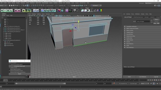 09 - Spanish Town - Commercial Building Blockout and Street Iteration