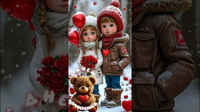 С Днем святого Валентина! С Днем Влюбленных!