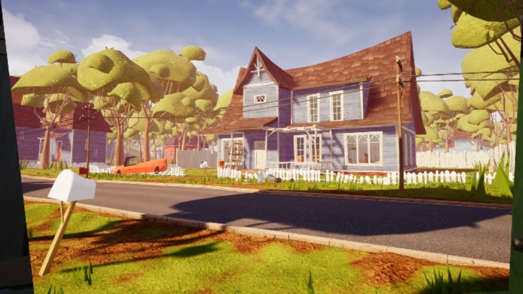 я прошёл первый акт hello neighbor