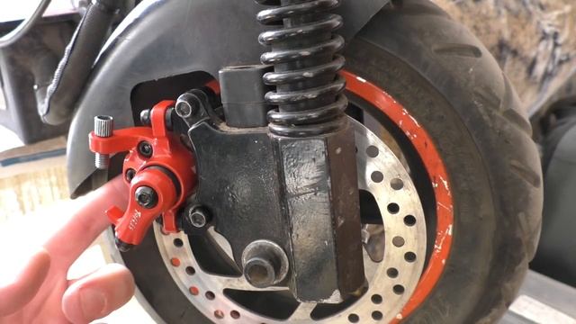 Замена суппорта на электросамокате KUGOO