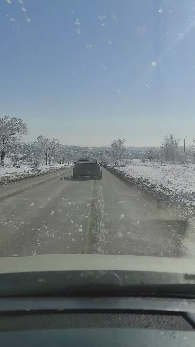 Зимнее утро в Белой Калитве