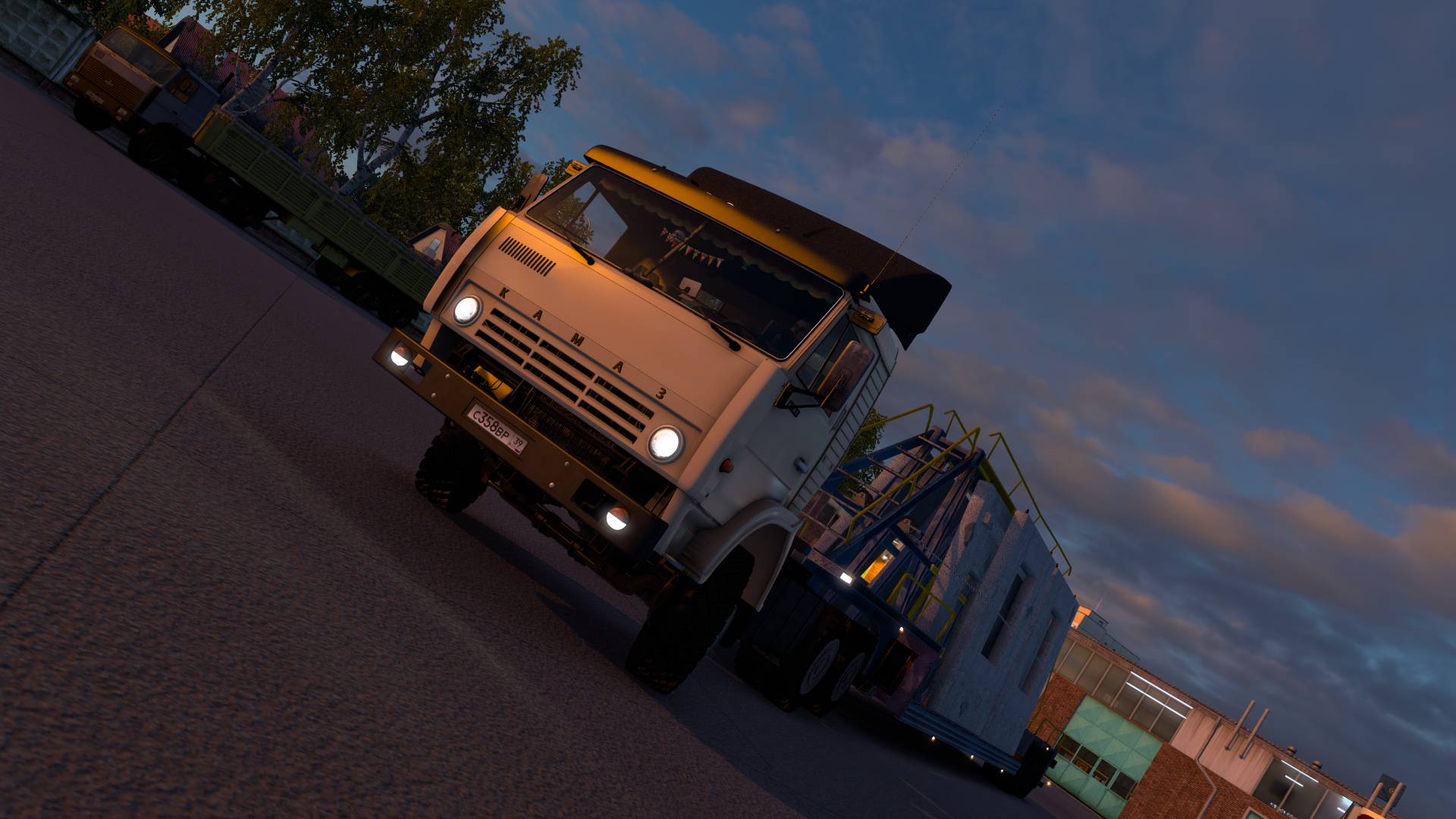 ПО РОССИИ НА КАМАЗЕ #3|РЕЙС ПЕТРОЗАВОДСК - МЕДВЕЖЬЕГOРСК|ПАНЕЛИ ДЛЯ ПАНЕЛЕК|Euro Truck Simulator 2