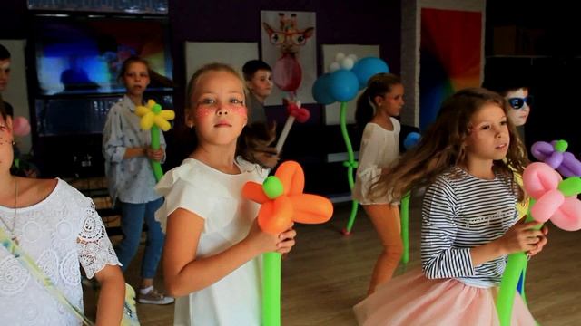 Съёмка клипа на день рождения ребенка