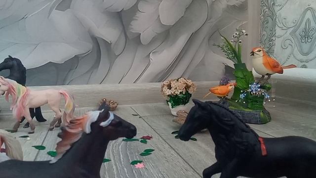 сериал про лошадей шляйх "Предательство,, 1 сезон 1 серия"новая кобыла,,