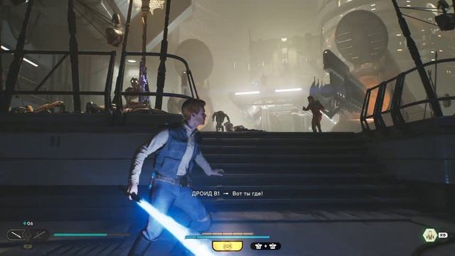 Star Wars Jedi: Survivor [RUS, без комментариев]. Часть 18: Внутри "Барышника".