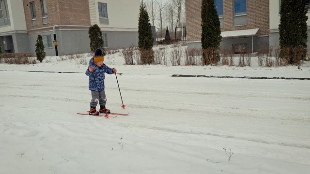 2024.12.12. Матвейка на лыжах