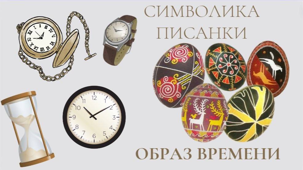 СИМВОЛИКА ПИСАНКИ: ОБРАЗ ВРЕМЕНИ В УЗОРАХ ПИСАНКАХ