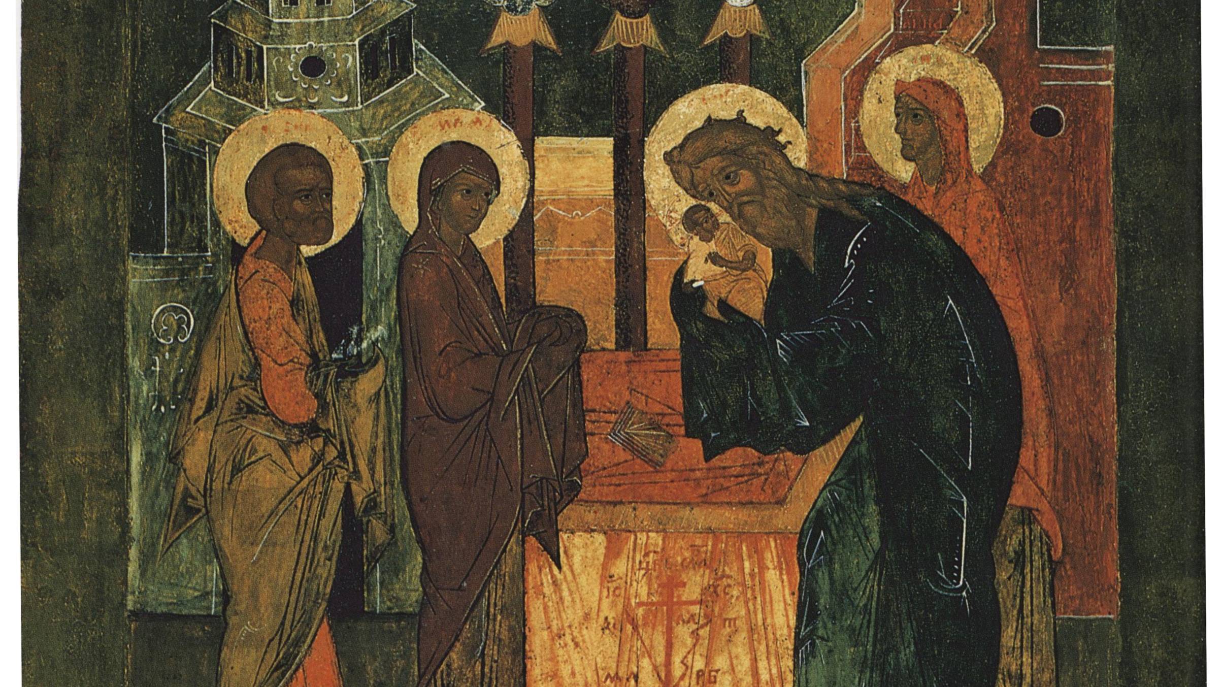 Тропарь Сретения Господня. #перевод