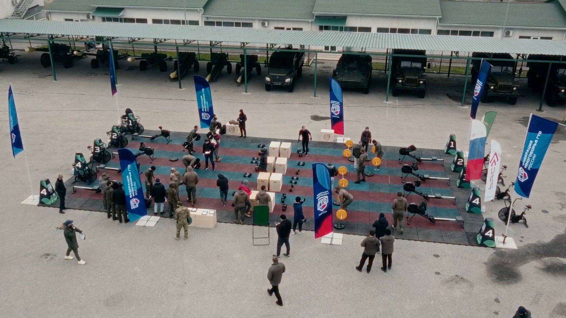 Многоборье ГТО в РУС им. В. В. Путина, Гудермес 2024