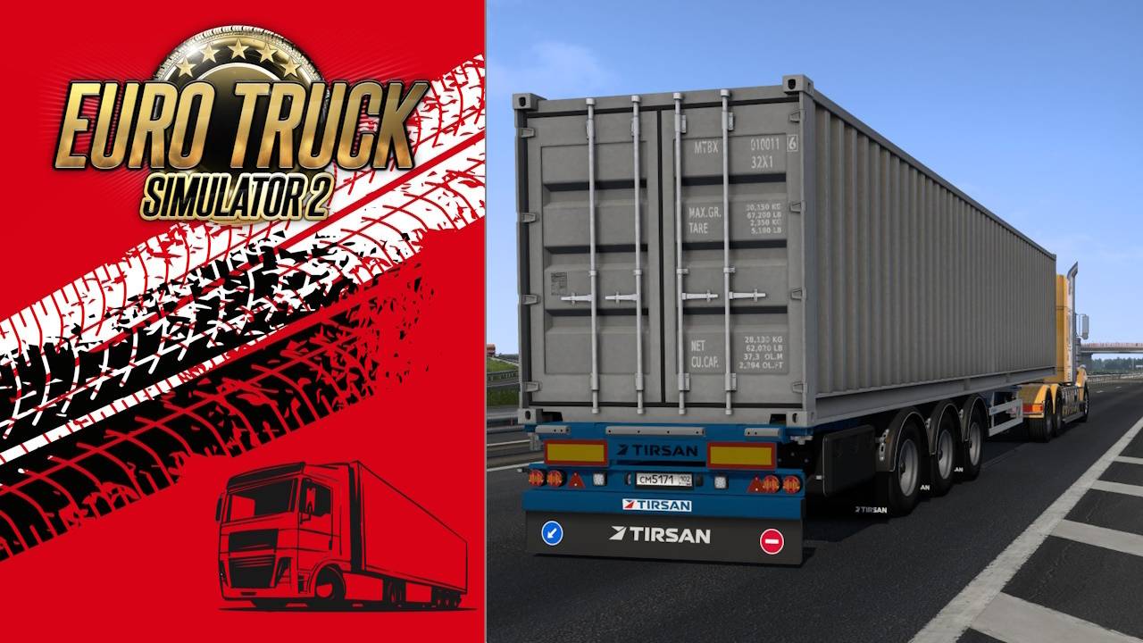 Контейнерные автоперевозки  |  Euro Truck Simulator 2