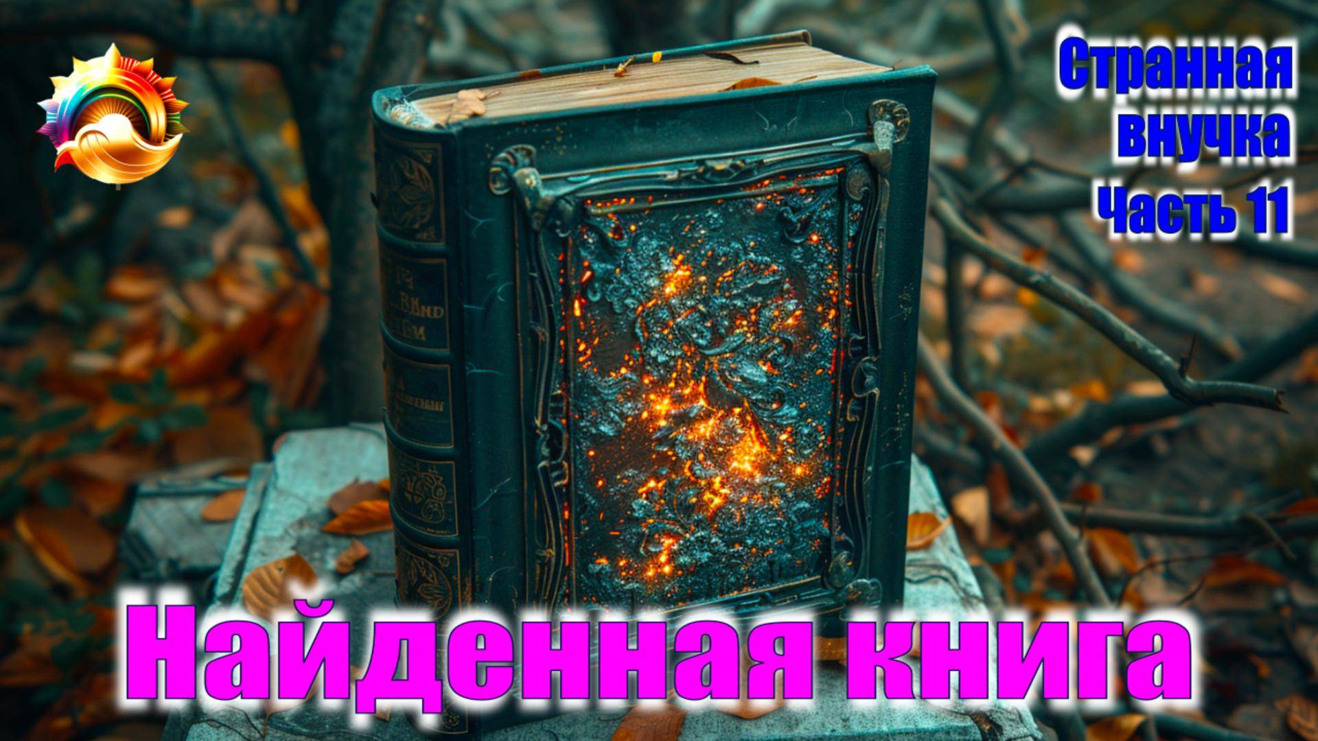 Рассказ "Странная внучка" Часть 11. Найденная книга