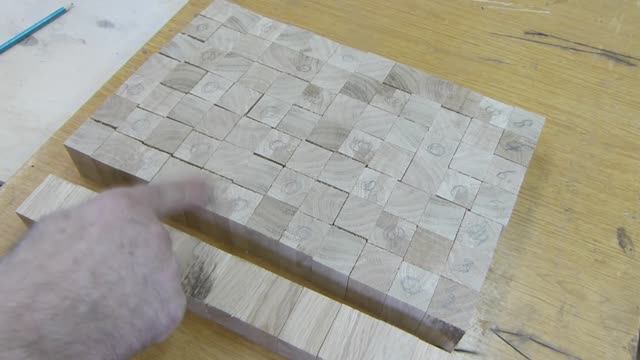 Торцевая разделочная доска. Мой вариант изготовления 1я часть