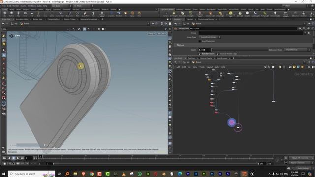 tiny robot  - lesson 9 - Lower legs