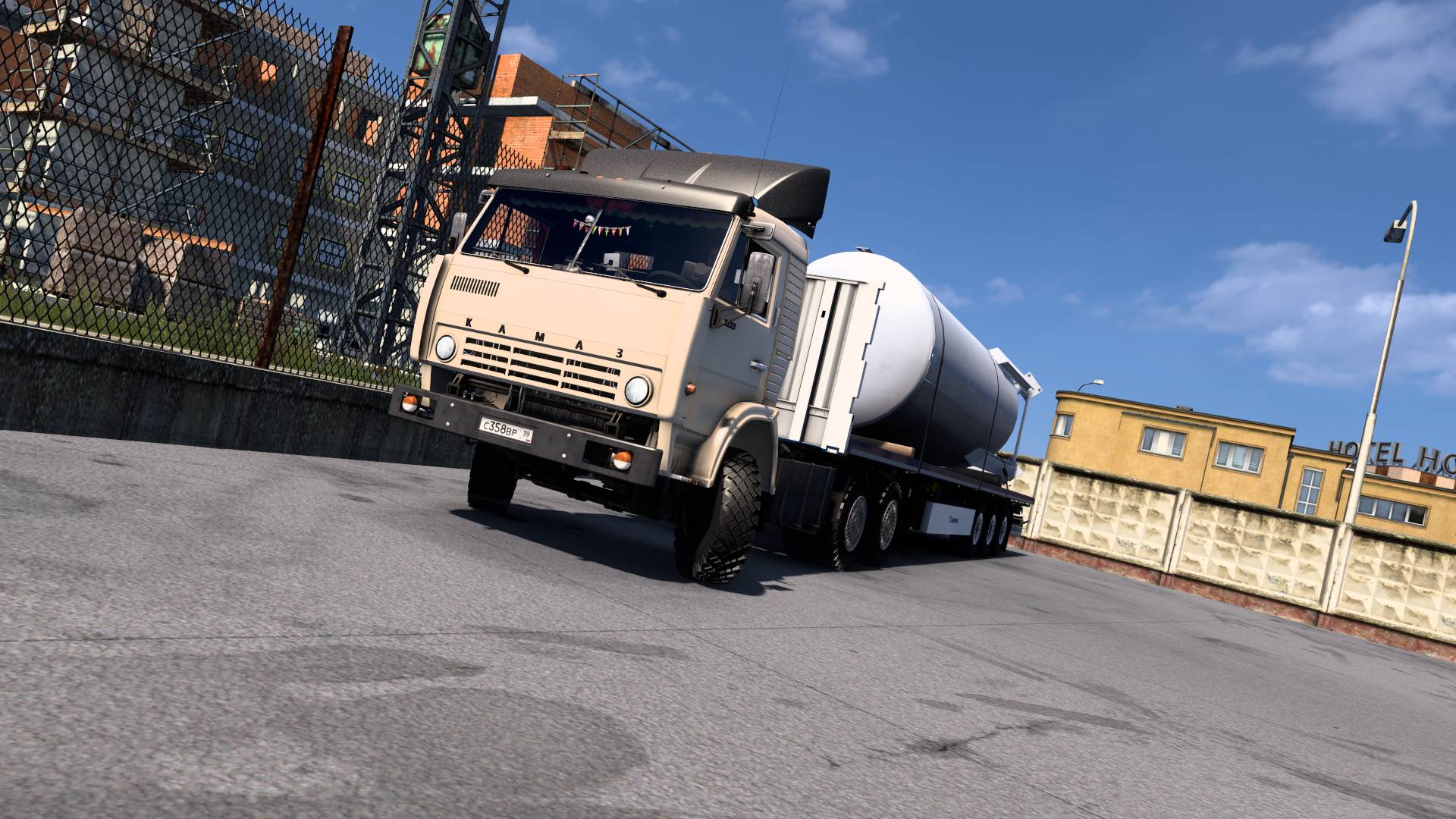 ПО РОССИИ НА КАМАЗЕ #2 |РЕЙС  ВЕЛИКИЙ НОВГОРОД - ПЕТРОЗАВОДСК / ДОЖДЬ | Euro Truck Simulator 2