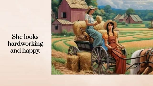 A Peaceful village Picture Description __ New Way Of Learn English (360p)