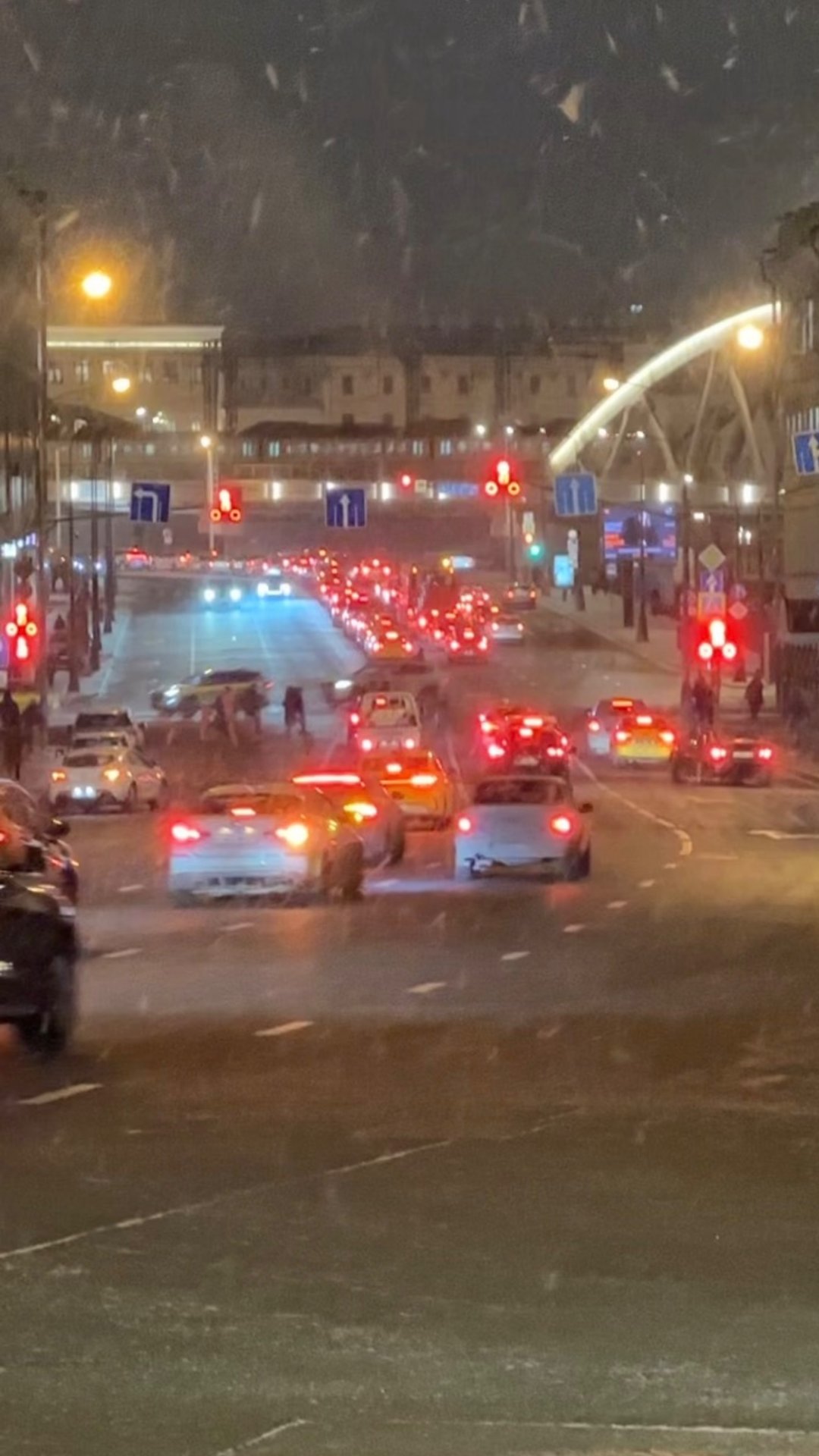 Зимнее настроение ❄️☃️ на Басманной