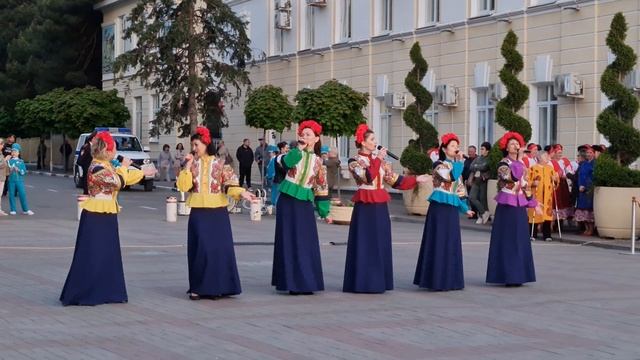 Ансамбль "Мелодия" педагоги ЦРТДиЮ - Попурри (русские народные) , 9 мая 2022 года