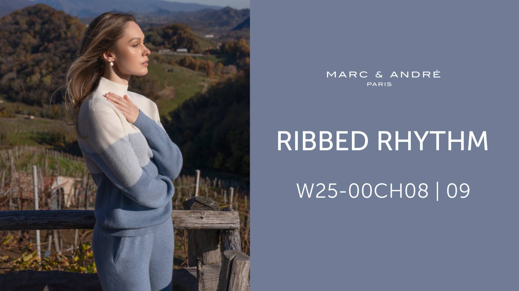 W25-00CH08/09
RIBBED RHYTHM