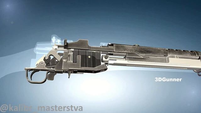 🔫 Ruger Mini 14. Принцип работы винтовки.