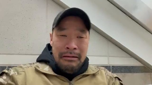 Наемник из США очень грустный. Все вокруг убиты ударами России .... 01.2023