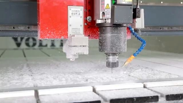 Cutting of 10 mm acrylic on CNC Router.