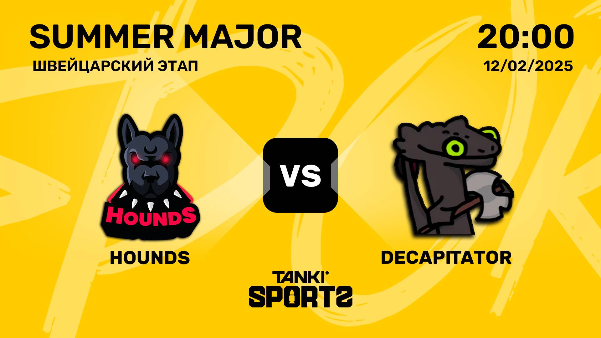 HOUNDS VS DECAPITATOR |SUMMER MAJOR | RANKINGS I | 12.02.2025