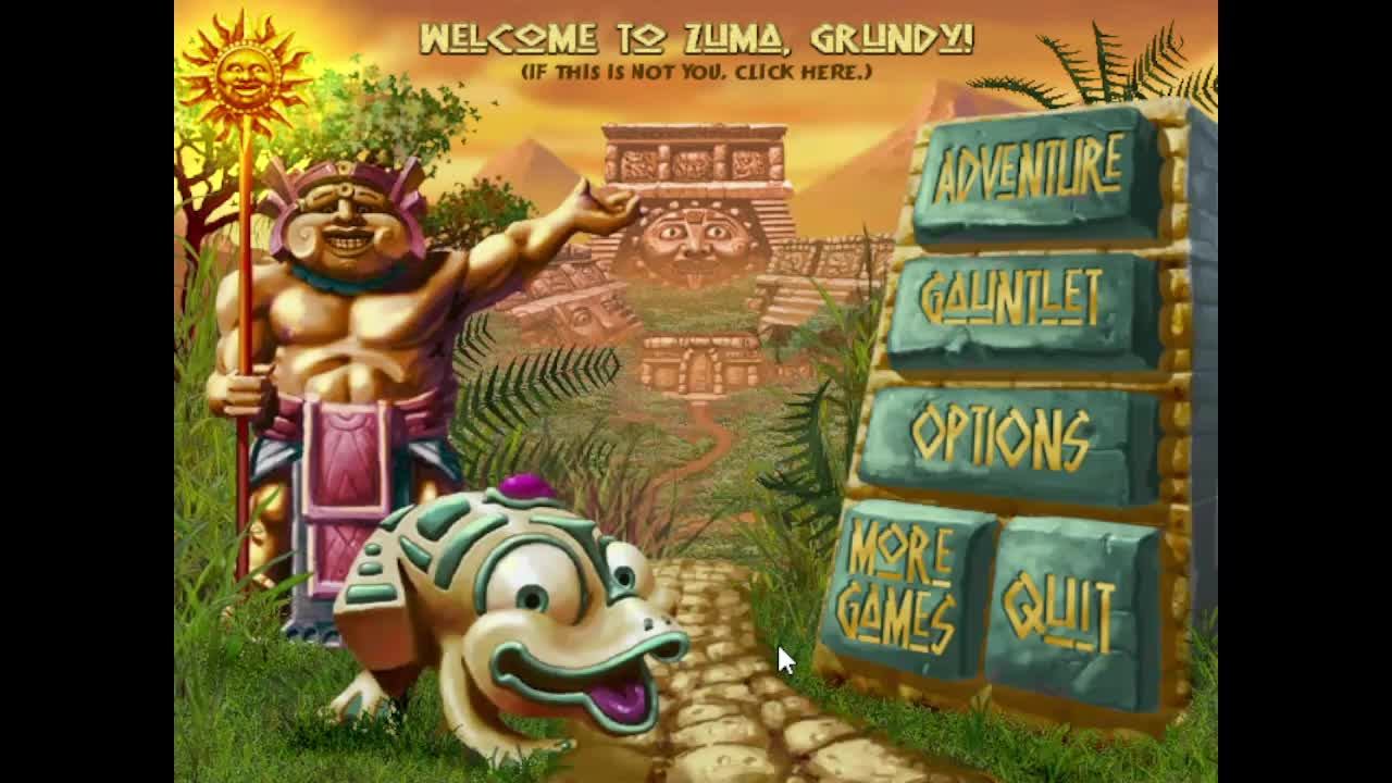 Zuma Deluxe. Полное прохождение