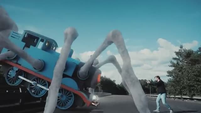 Жуткий паровозик Томас Cursed Thomas - I'm not a MONSTER (uu)
