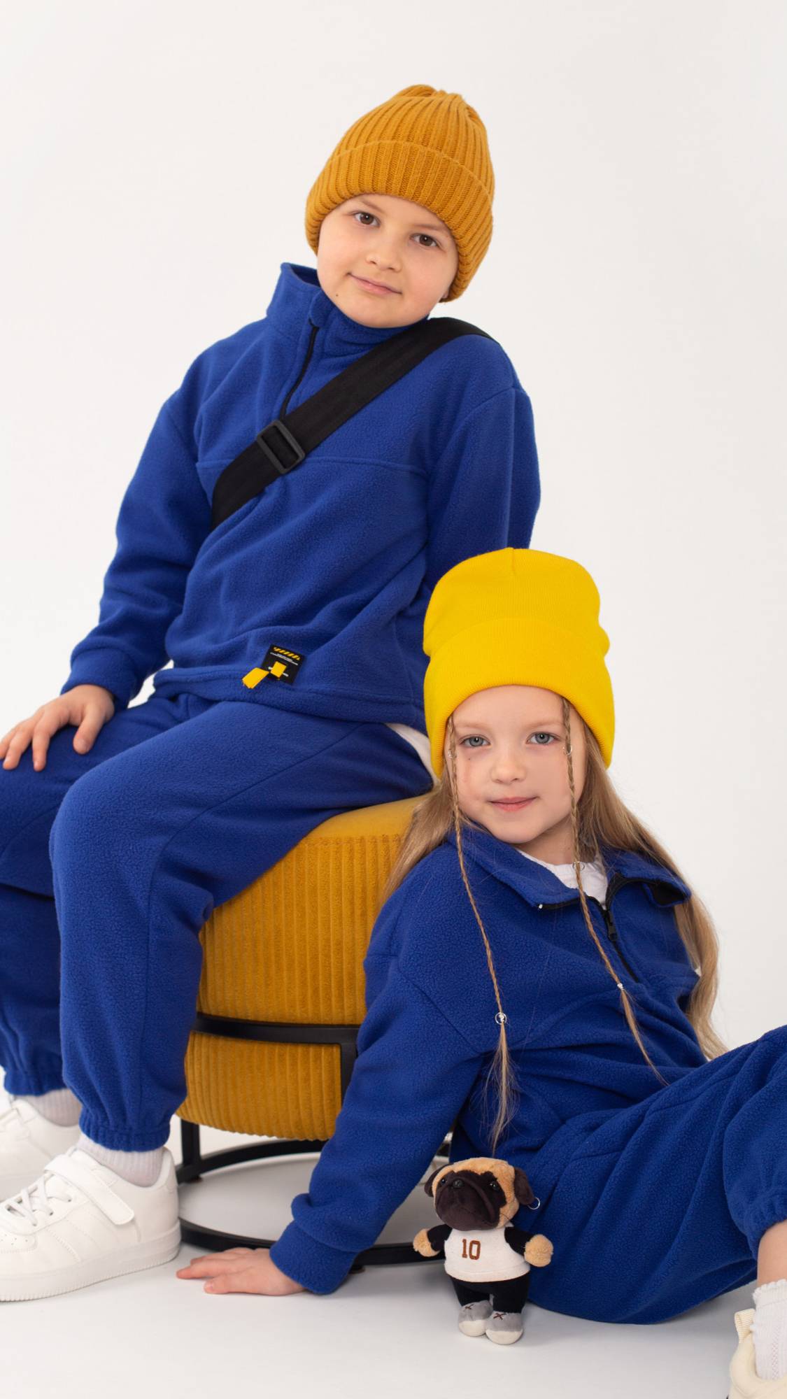 Теплый Детский Костюм для прогулок Сноу Василек от Domtrik