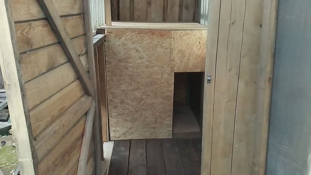 Тёплая конура для собаки