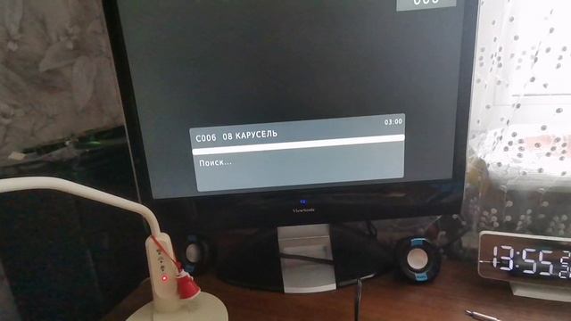 Нет сигнала на тв приставки AirTone DB-2206, ремонт