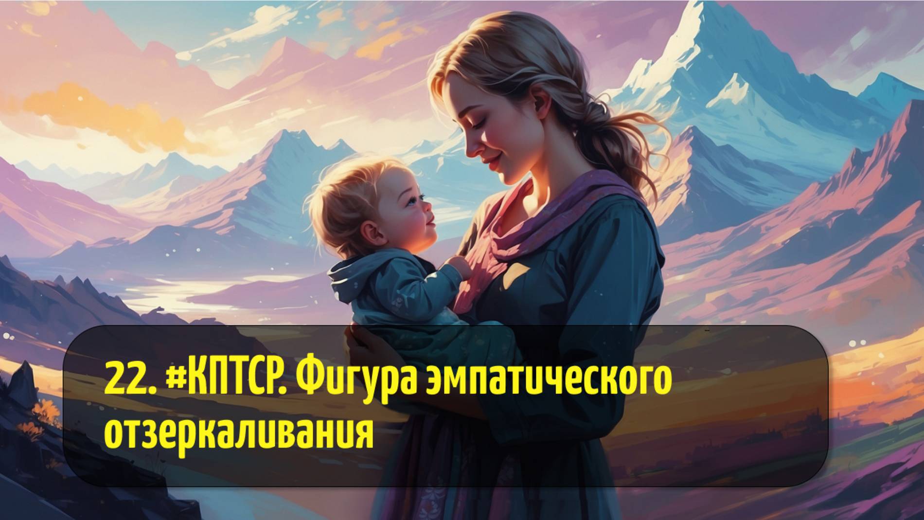 22. #КПТСР. Фигура эмпатического отзеркаливания