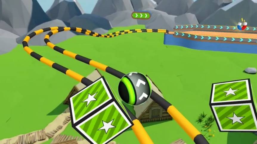 Катящийся шар Skyball Run | Мультфильм для детей