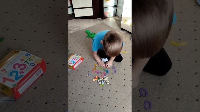 обучение цифр