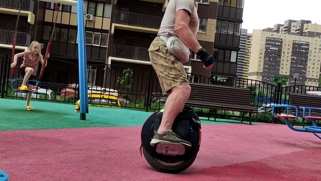 Моноколесо фристайл.