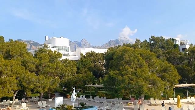 Турция  Кемер  Отель Perre La Mer Resort & Spa. Зона бассейна.