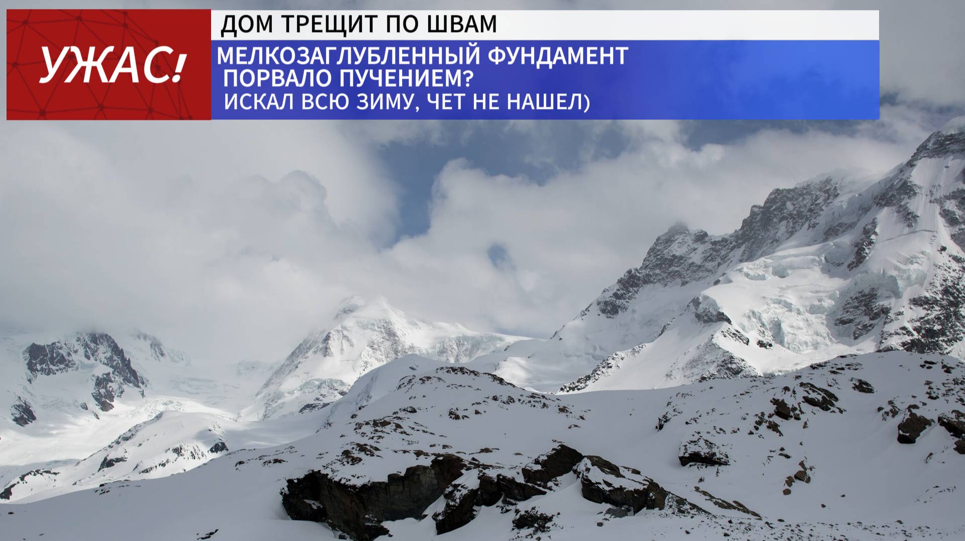 Фундамент, стены