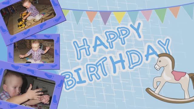 День рождения слайдшоу видео