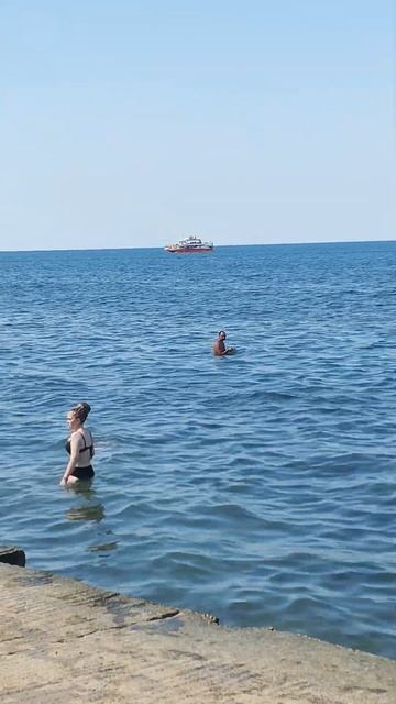 Высокий берег Anapa #пляж  #анапа #август #высокийбереганапа #высокийберег  #dronpdl  #travel  #море