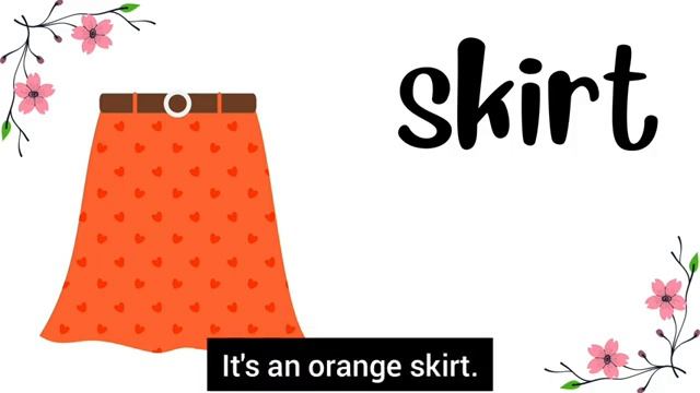 Clothes - Whats she_he wearing_ Present Continuous Tense