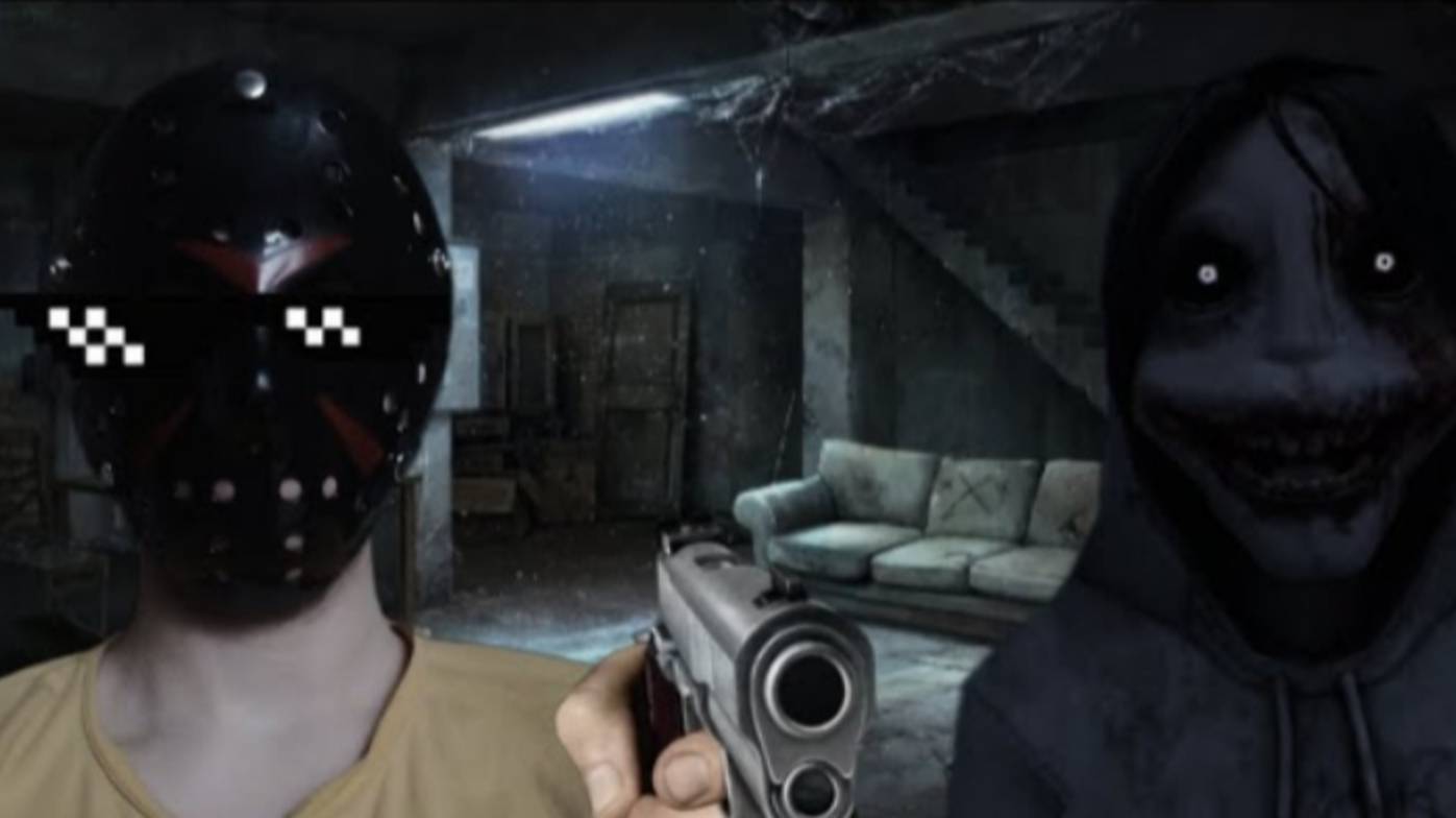 Дал отпор маньяку! Jeff the killer: неудачный реванш.